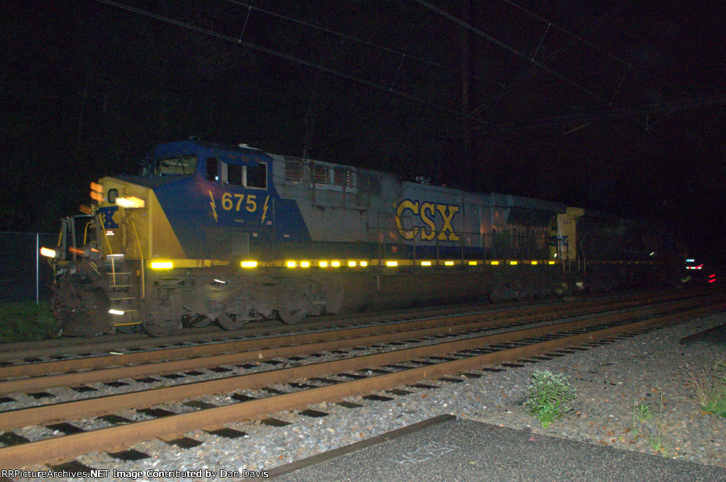 CSX AC60CW 675 leads X798